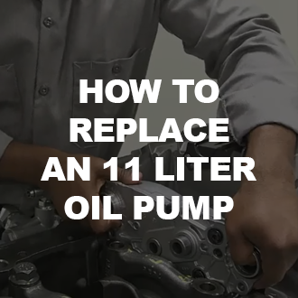How to Replace an 11 Liter Oil Pump - Mack Development Guide