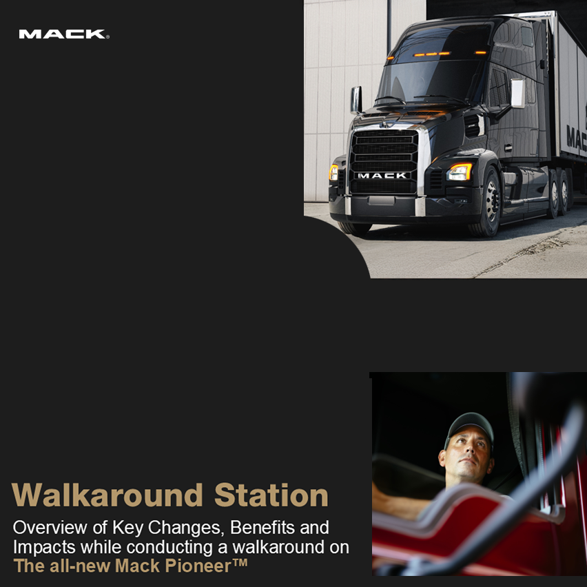 Mack Pioneer Walkaround - Mack Development Guide